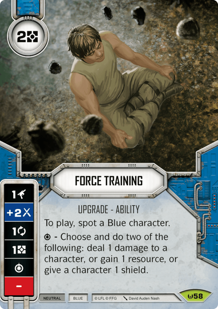 Force Training Star Wars Destiny Card Game Wikia Fandom