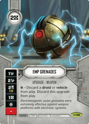 EMP Grenades | Star Wars: Destiny Card Game Wikia | Fandom