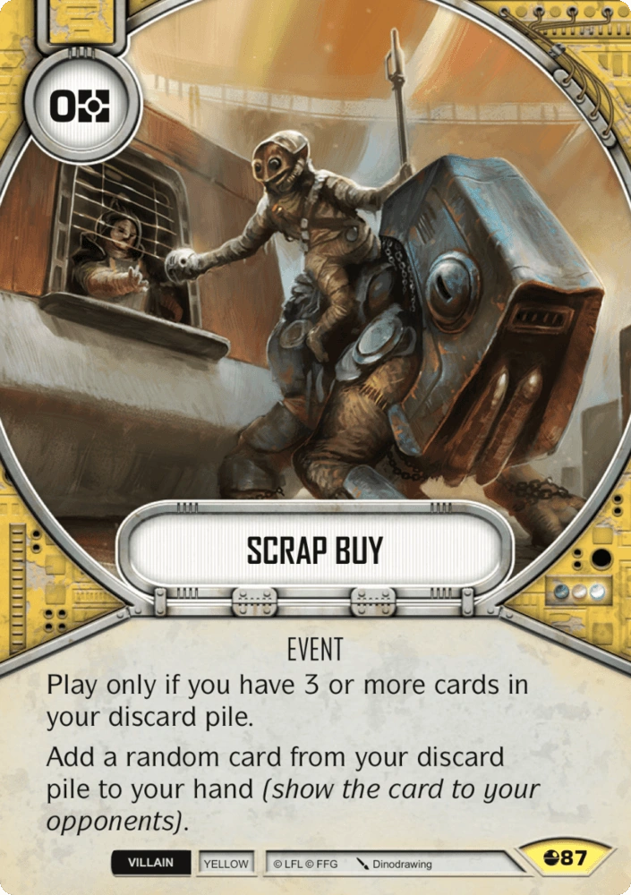 Scrap Buy | Star Wars: Destiny Card Game Wikia | Fandom