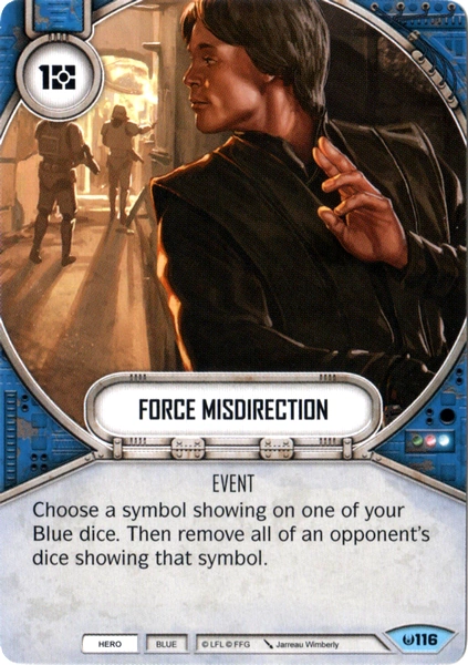 Force Misdirection | Star Wars: Destiny Card Game Wikia | Fandom