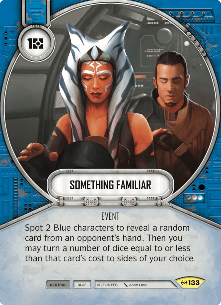 Something Familiar Star Wars Destiny Card Game Wikia Fandom