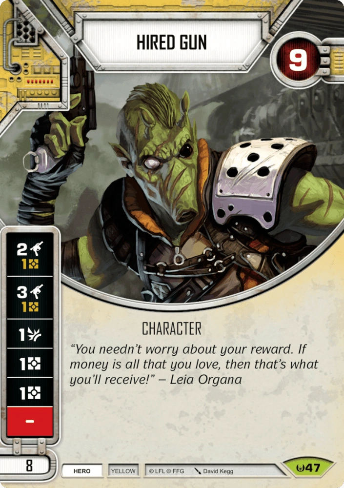 Hired Gun | Star Wars: Destiny Card Game Wikia | Fandom