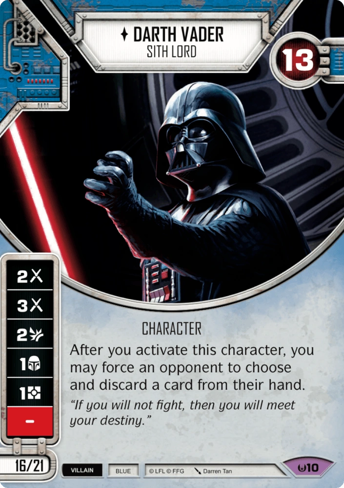 Darth Vader | Star Wars: Destiny Card Game Wikia | Fandom