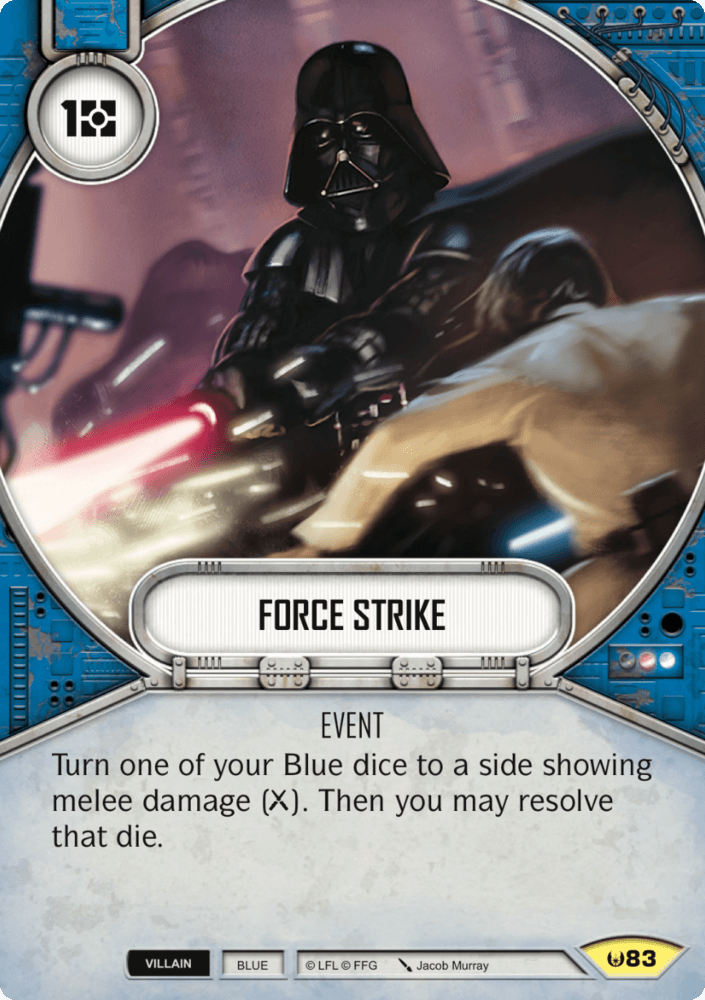 Force Strike Star Wars Destiny Card Game Wikia Fandom