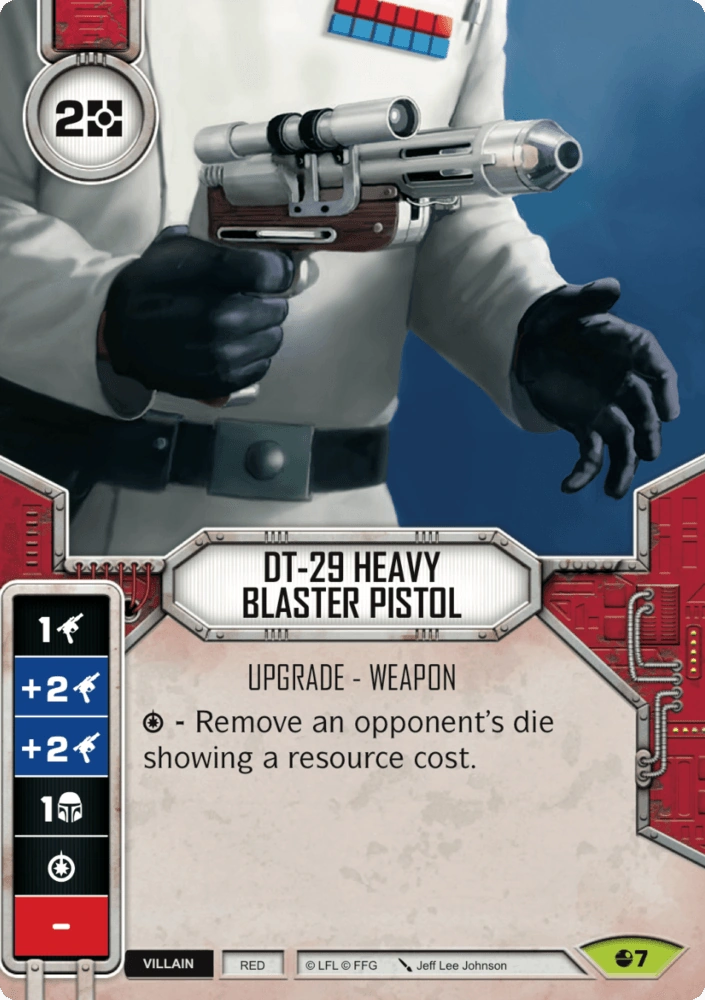 DT-29 Heavy Blaster Pistol | Star Wars: Destiny Card Game Wikia | Fandom