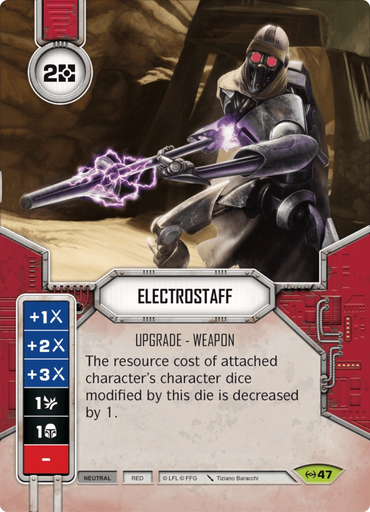 Electrostaff | Star Wars: Destiny Card Game Wikia | Fandom