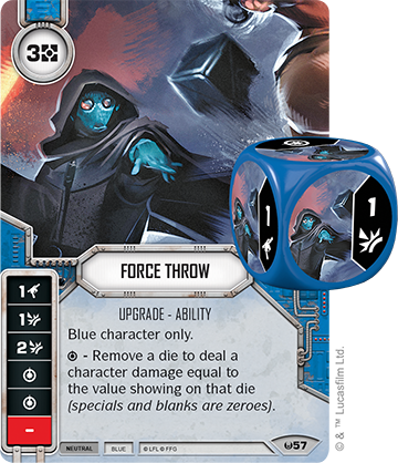 Force Throw | Star Wars: Destiny Card Game Wikia | Fandom