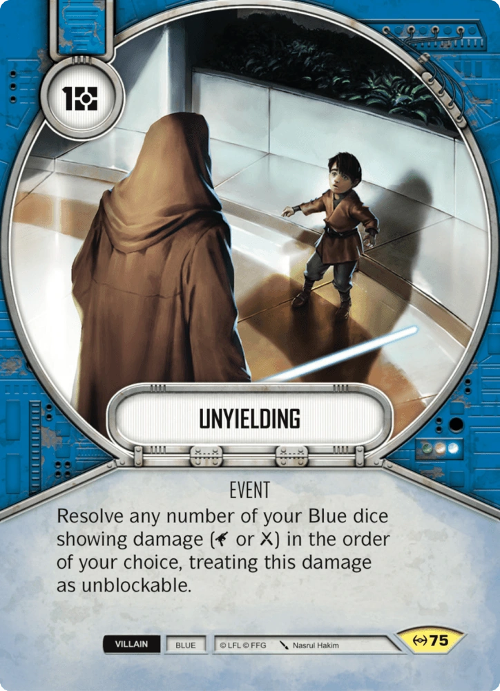 Unyielding | Star Wars: Destiny Card Game Wikia | Fandom