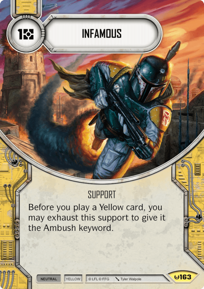 Infamous Star Wars Destiny Card Game Wikia Fandom