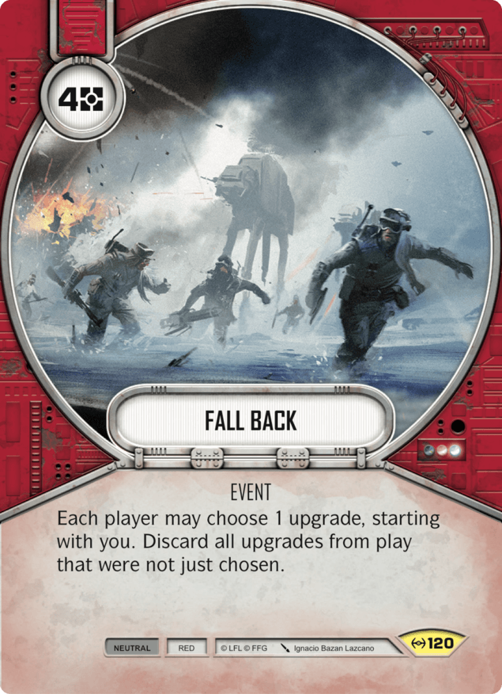 Fall Back | Star Wars: Destiny Card Game Wikia | Fandom