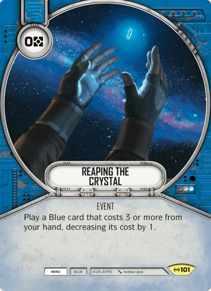 Reaping The Crystal | Star Wars: Destiny Card Game Wikia | Fandom