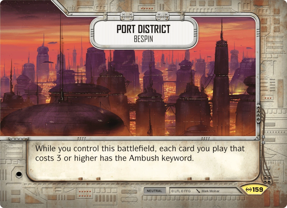 Port District | Star Wars: Destiny Card Game Wikia | Fandom