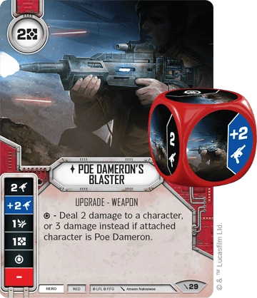 Poe Dameron's Blaster | Star Wars: Destiny Card Game Wikia | Fandom