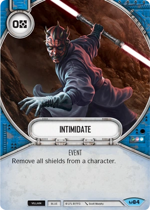 Intimidate | Star Wars: Destiny Card Game Wikia | Fandom