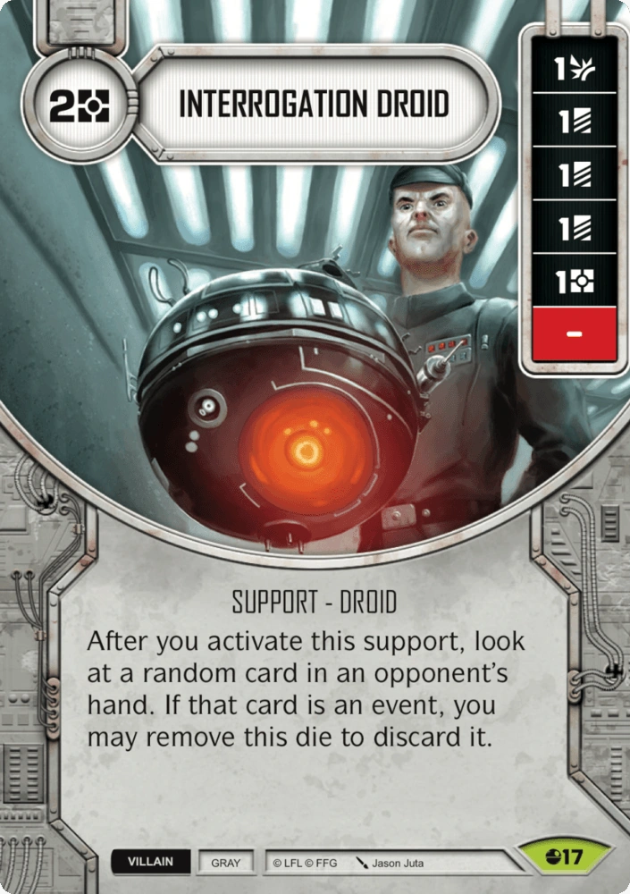 Interrogation Droid | Star Wars: Destiny Card Game Wikia | Fandom