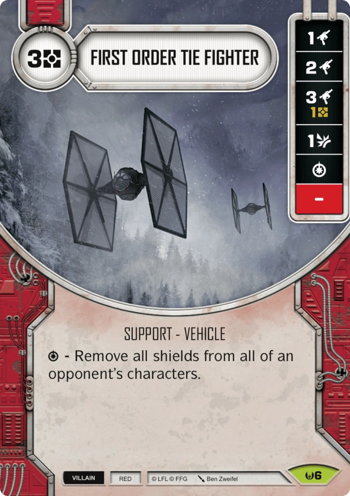 First Order TIE Fighter | Star Wars: Destiny Card Game Wikia | Fandom