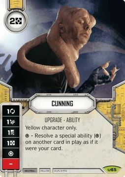 Cunning | Star Wars: Destiny Card Game Wikia | Fandom