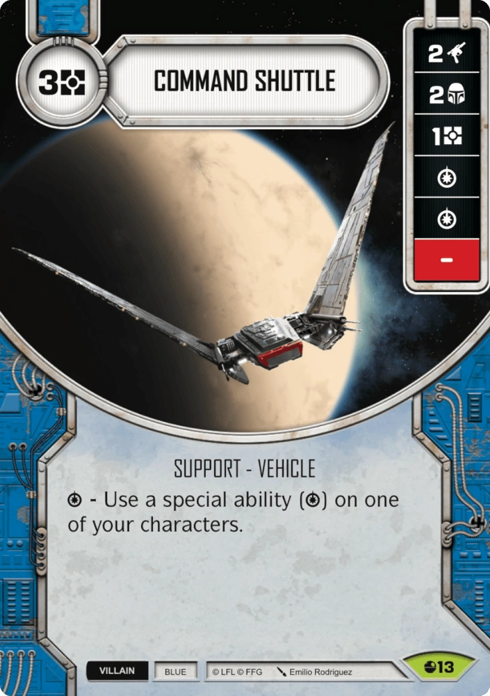Command Shuttle | Star Wars: Destiny Card Game Wikia | Fandom