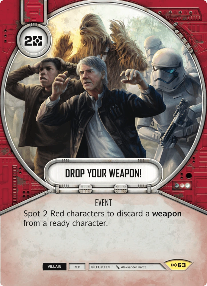 Drop Your Weapon! | Star Wars: Destiny Card Game Wikia | Fandom