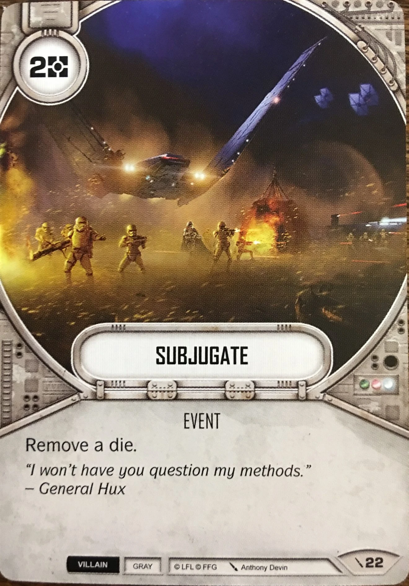 Subjugate | Star Wars: Destiny Card Game Wikia | Fandom
