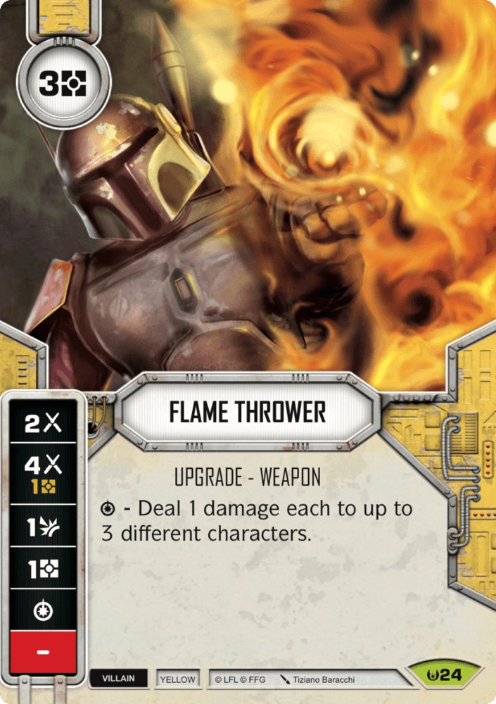 Flame Thrower | Star Wars: Destiny Card Game Wikia | Fandom