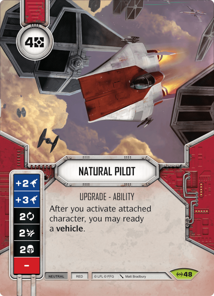 Natural Pilot Star Wars Destiny Card Game Wikia Fandom