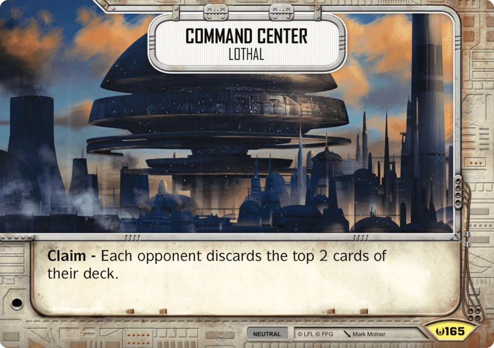 Command Center | Star Wars: Destiny Card Game Wikia | Fandom