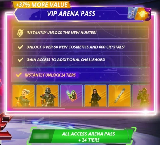 VIP Arena Pass | Star Wars Hunters Wiki | Fandom