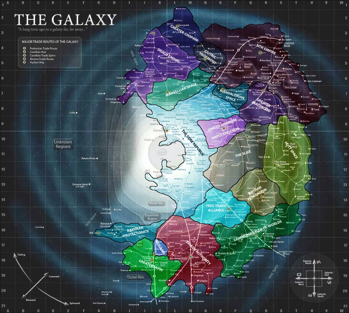 The Galaxy | Star Wars RPG by Puffin Wiki | Fandom