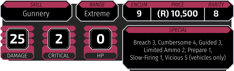 PLX-1 Portable Missile Launcher | Star Wars RPG (FFG) Wiki | Fandom