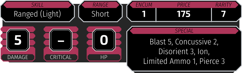 Reverse-Polarity Pulse Grenade | Star Wars RPG (FFG) Wiki | Fandom