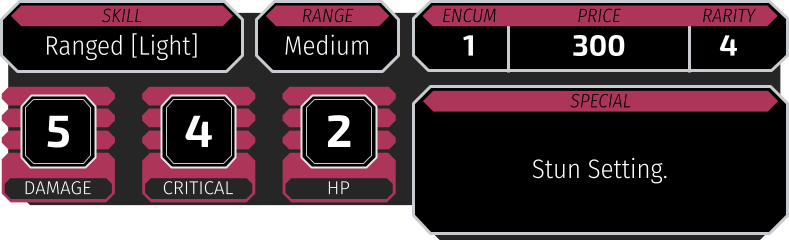 Arkus Light Pistol | Star Wars RPG (FFG) Wiki | Fandom