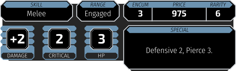 Beastmaster's Vibro-glaive | Star Wars RPG (FFG) Wiki | Fandom