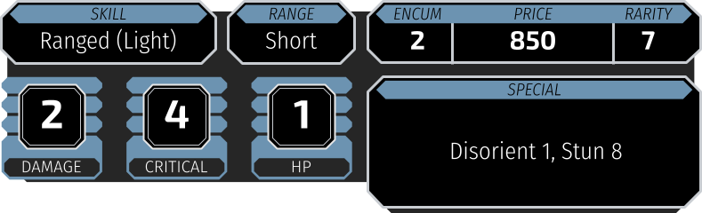 SSB-1 Static Pistol | Star Wars RPG (FFG) Wiki | Fandom