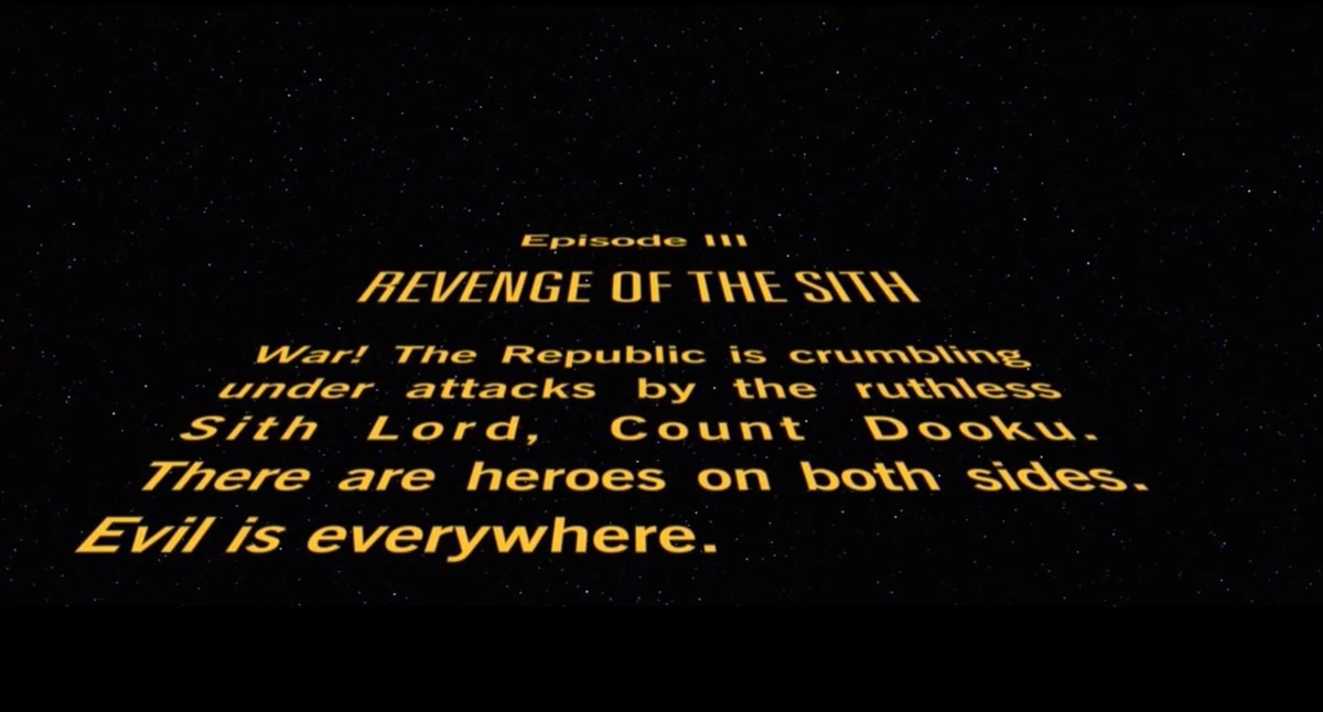 Opening crawl | Star Wars: The Lost Galaxy Wiki | Fandom