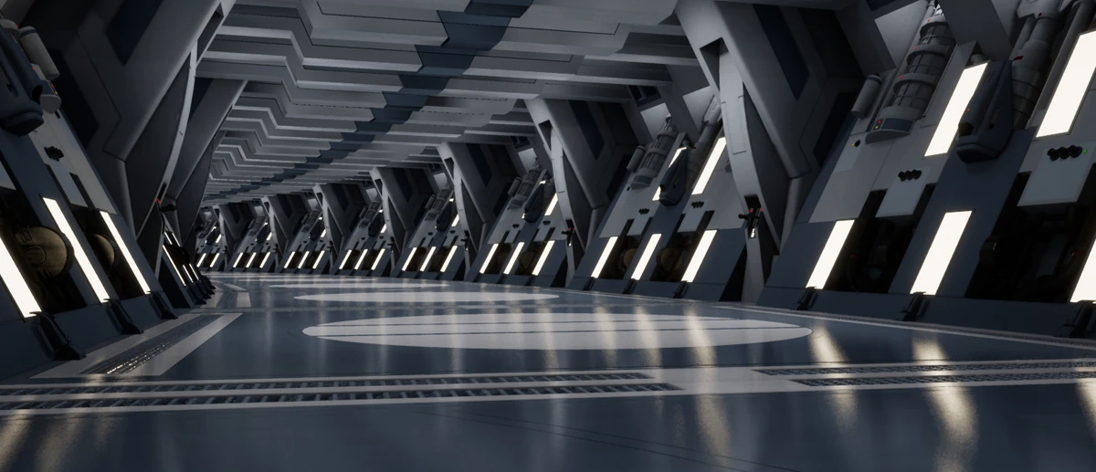 Star Wars Hallway