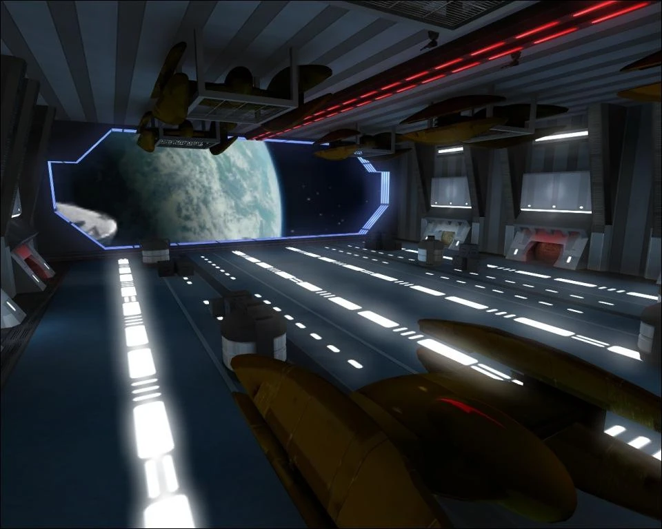 Stargazer Base hangar bay | Star Wars: The Lost Galaxy Wiki | Fandom