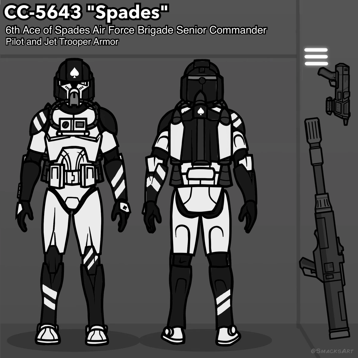 Senior Commander Spades | Star Wars: The Splinter Universe Wiki | Fandom