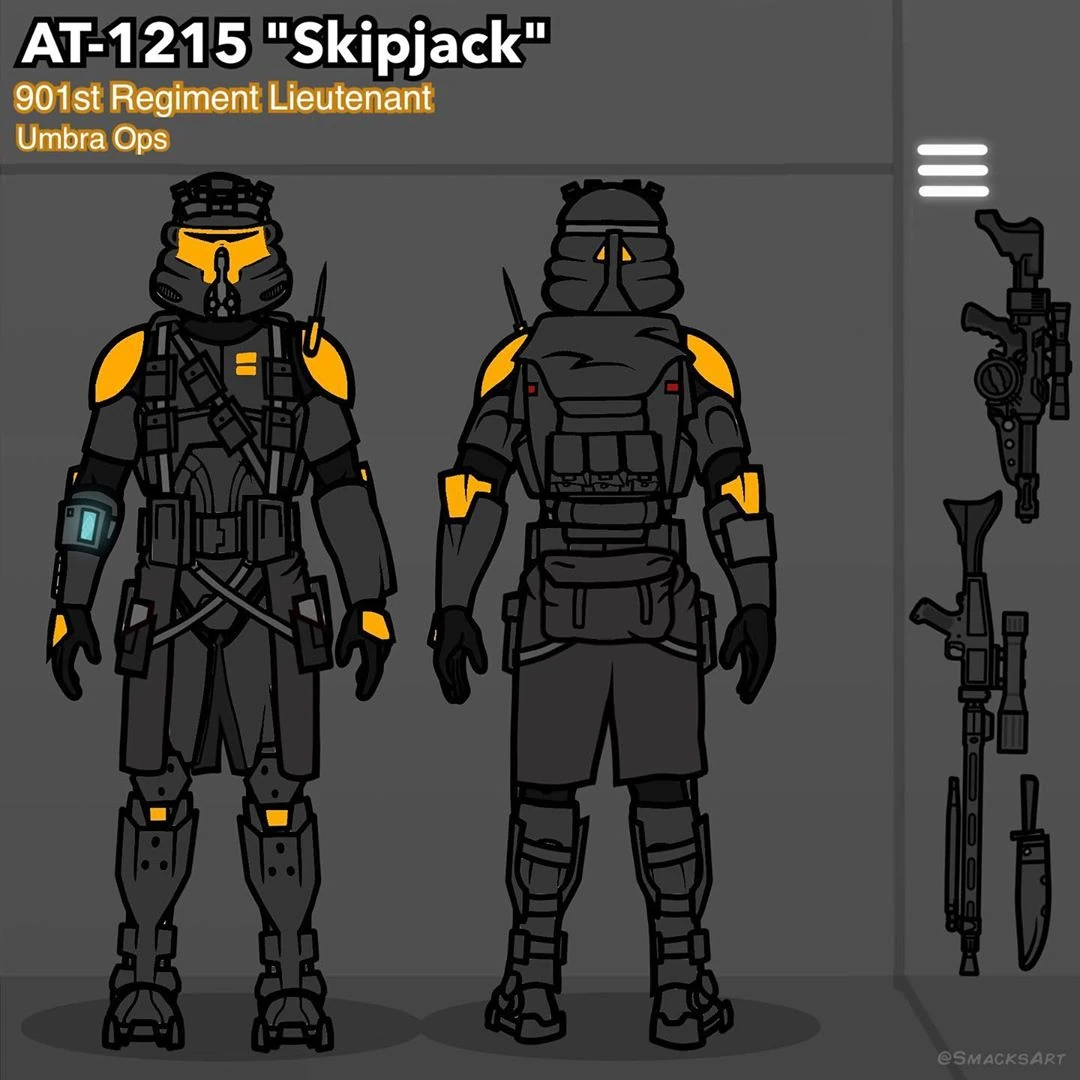 Lieutenant Skipjack | Star Wars: The Splinter Universe Wiki | Fandom