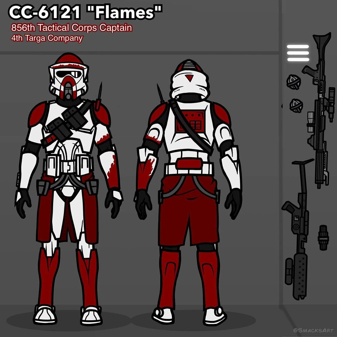 Captain Flames | Star Wars: The Splinter Universe Wiki | Fandom