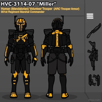 Marshal Commander Miller | Star Wars: The Splinter Universe Wiki | Fandom