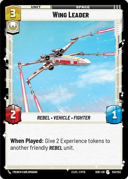 Wing Leader | Star Wars: Unlimited Wiki | Fandom