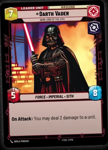 Darth Vader | Star Wars: Unlimited Wiki | Fandom