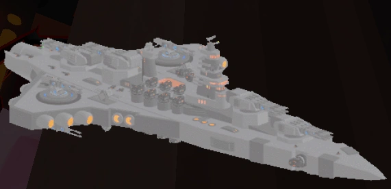 Railgun Battleship | Starbase Roblox Wiki | Fandom