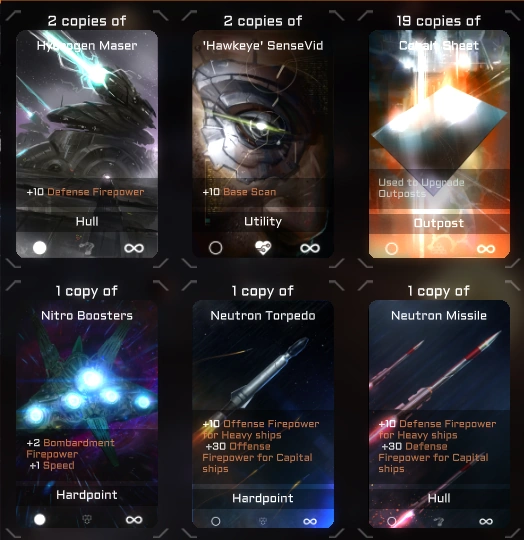 Cards | Starborne - Sovereign Space Wiki | Fandom