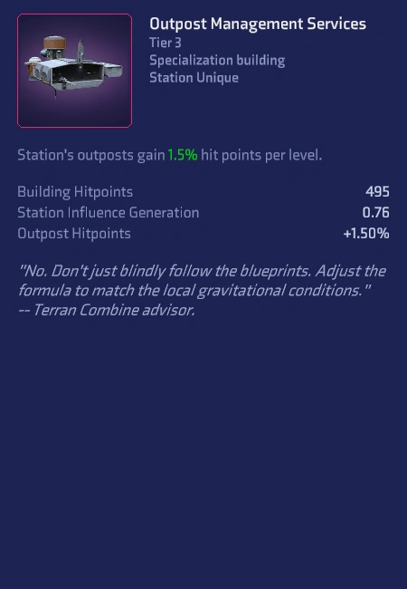 Outpost Management Services | Starborne Wiki | Fandom