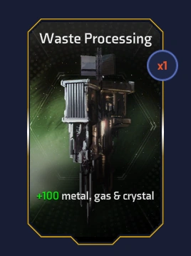 Waste Processing | Starborne Wiki | Fandom