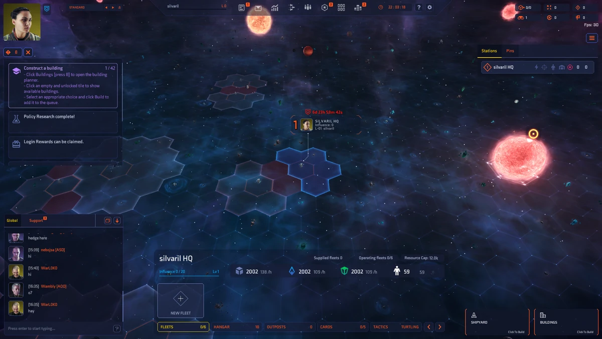 Tutorial:User Interface | Starborne Wiki | Fandom