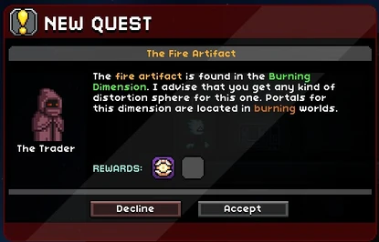 The Fire Artifact | Starbound Extended story mod Wiki | Fandom