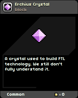 Erchius crystal | Starbound Wiki | Fandom